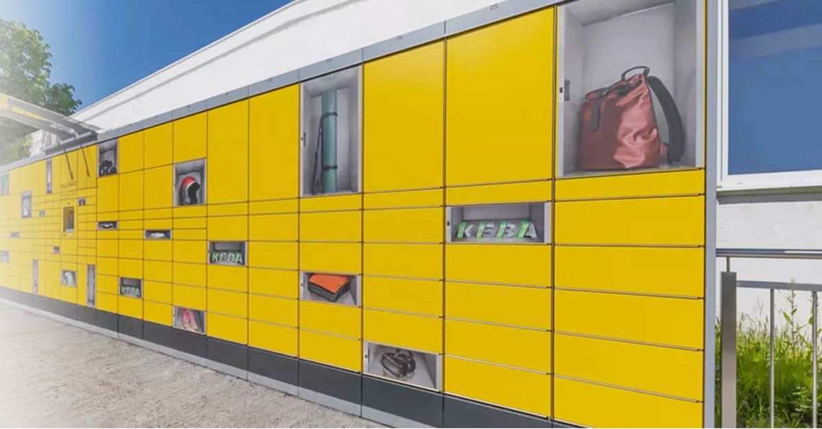 Parcel and package locker references | KEBA