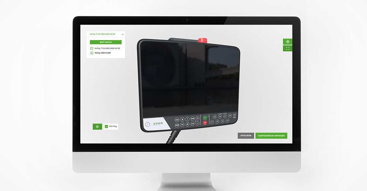 HMI configurator | Design your individual HMI | KEBA