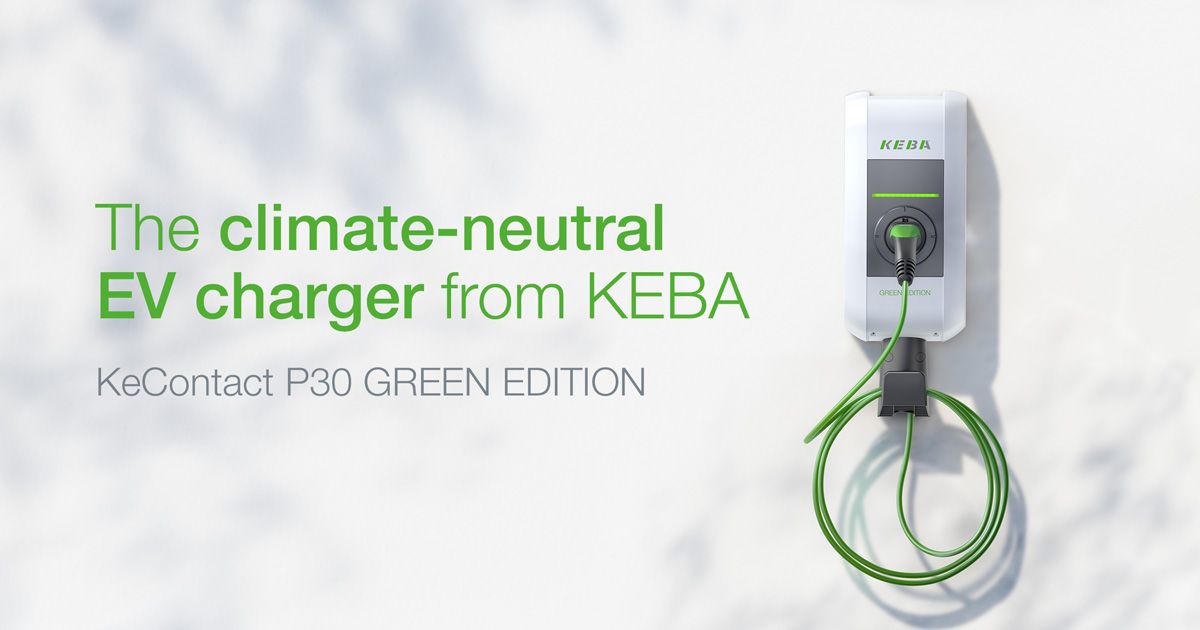 The KeContact P30 GREEN EDITION | KEBA