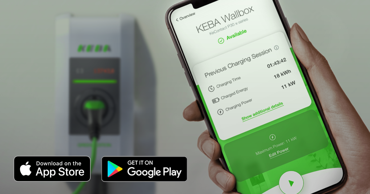 Test KEBA eMobility App now | KEBA