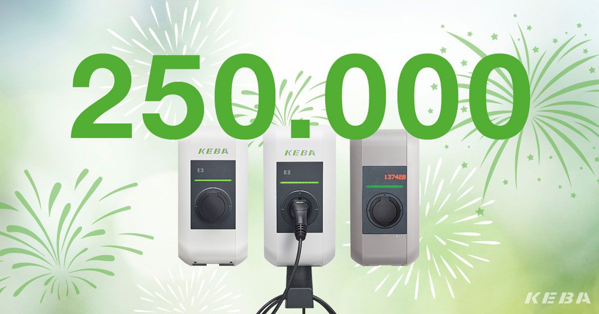 Over 250,000 wallboxes sold | KEBA