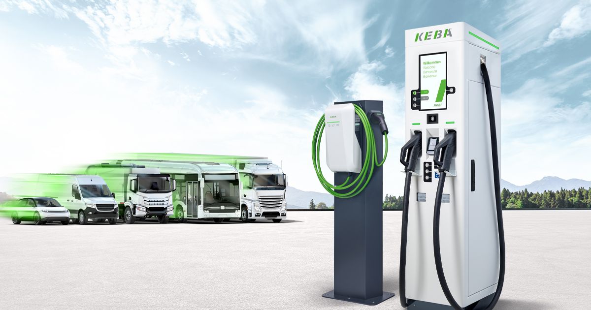 AC & DC charging solutions from car to truck | KEBA eMobility | KEBA