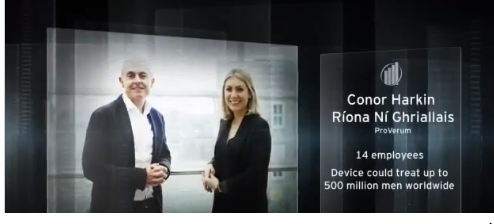 Conor Harkin and Ríona Ní Ghriallais of ProVerum Medical nominated for ...