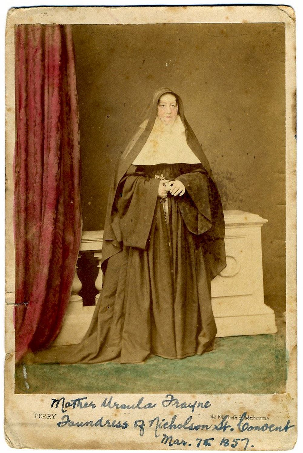 Foundation to Perth, Western Australia from Baggot | Mercy World