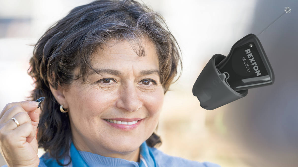 Rexton Introduces Discreet, Rechargeable, Instant-fit Reach inoX-CIC Hearing Aid