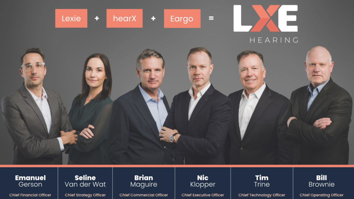 Eargo, Hearx, and Lexie Hearing Merge to form LXE Hearing
