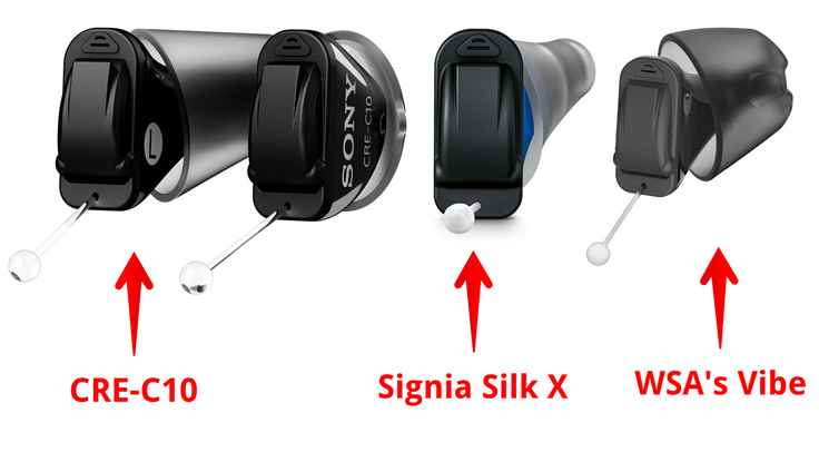 Sony CRE-C10 Self-Fitting OTC Hearing Aid | Reviews, Prices, and Sound ...