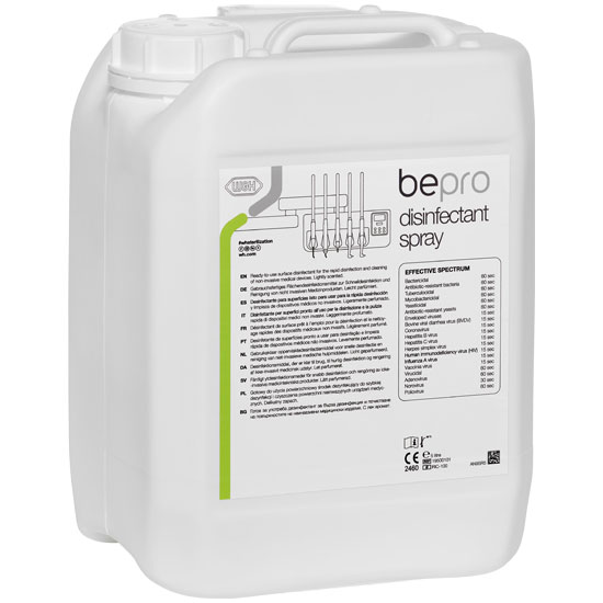 BePro – Reinigungs- und Desinfektionsmittel | W&H
