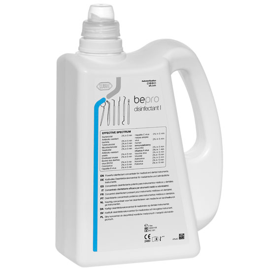 BePro – Cleaning & Disinfection Agents | W&H