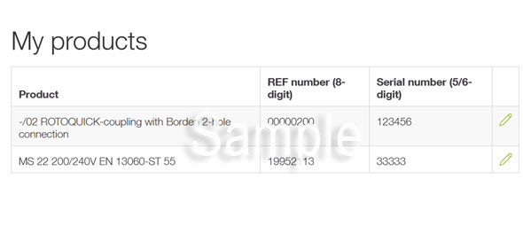 Product registration | W&H