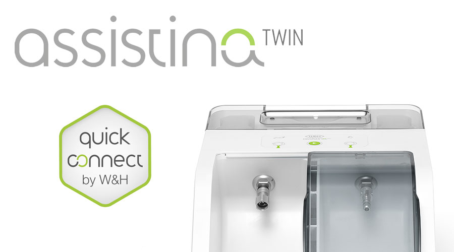 Assistina TWIN – Oil service of your dental instruments in record time ...