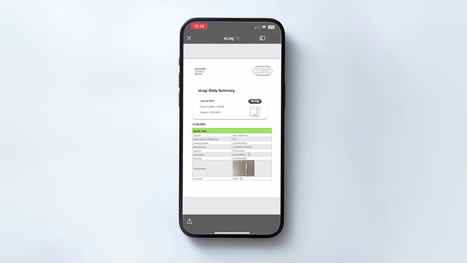 eLog – Logbook digitalization | W&H