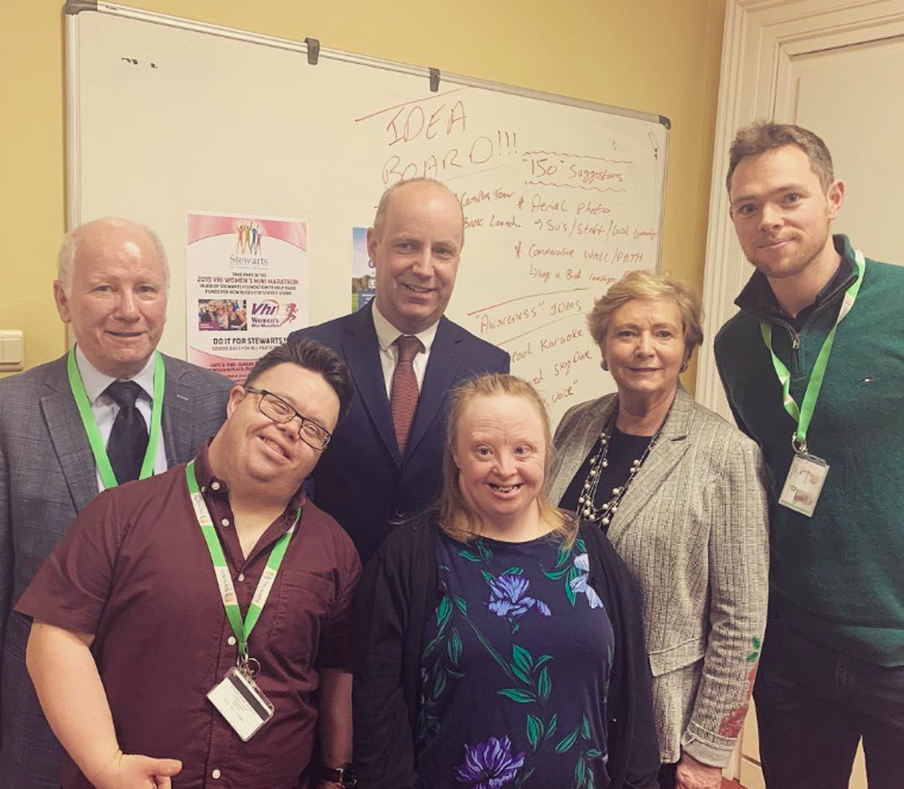 Minister Jim Daly and TD Frances Fitzgerald visit Stewarts Care ...