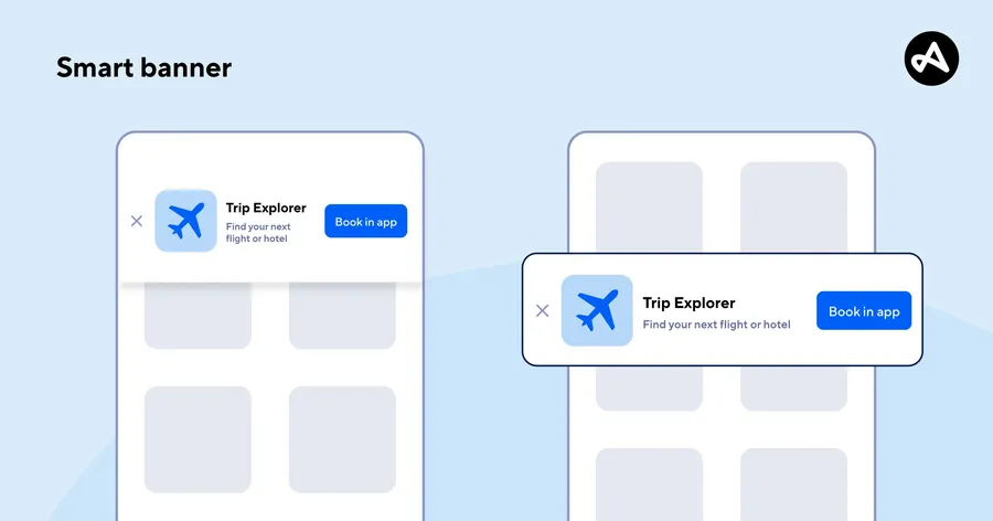 Drive mobile site users to your app using Smart Banners | Adjust