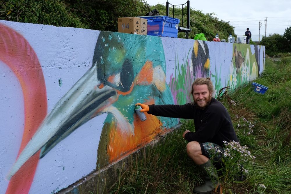 Booterstown Biosphere Mural | Dublin Bay Biosphere
