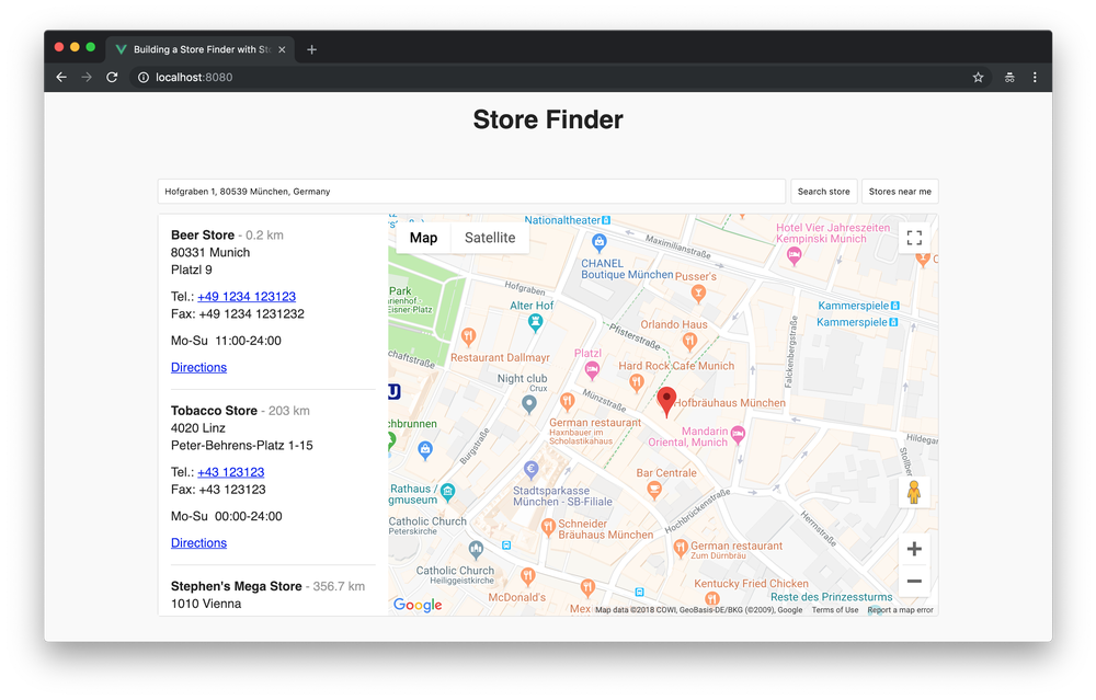 Building a Store Finder with Storyblok and Vue.js | Storyblok