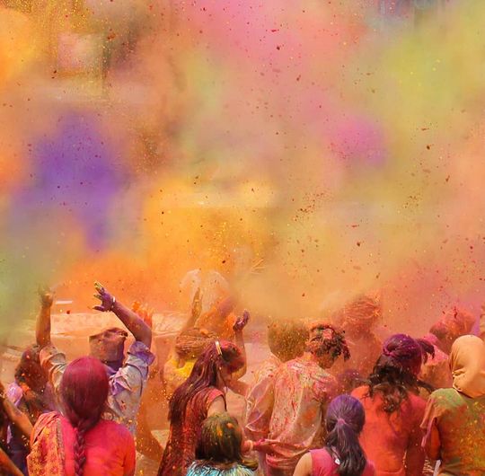 Holi in India: The Golden Triangle