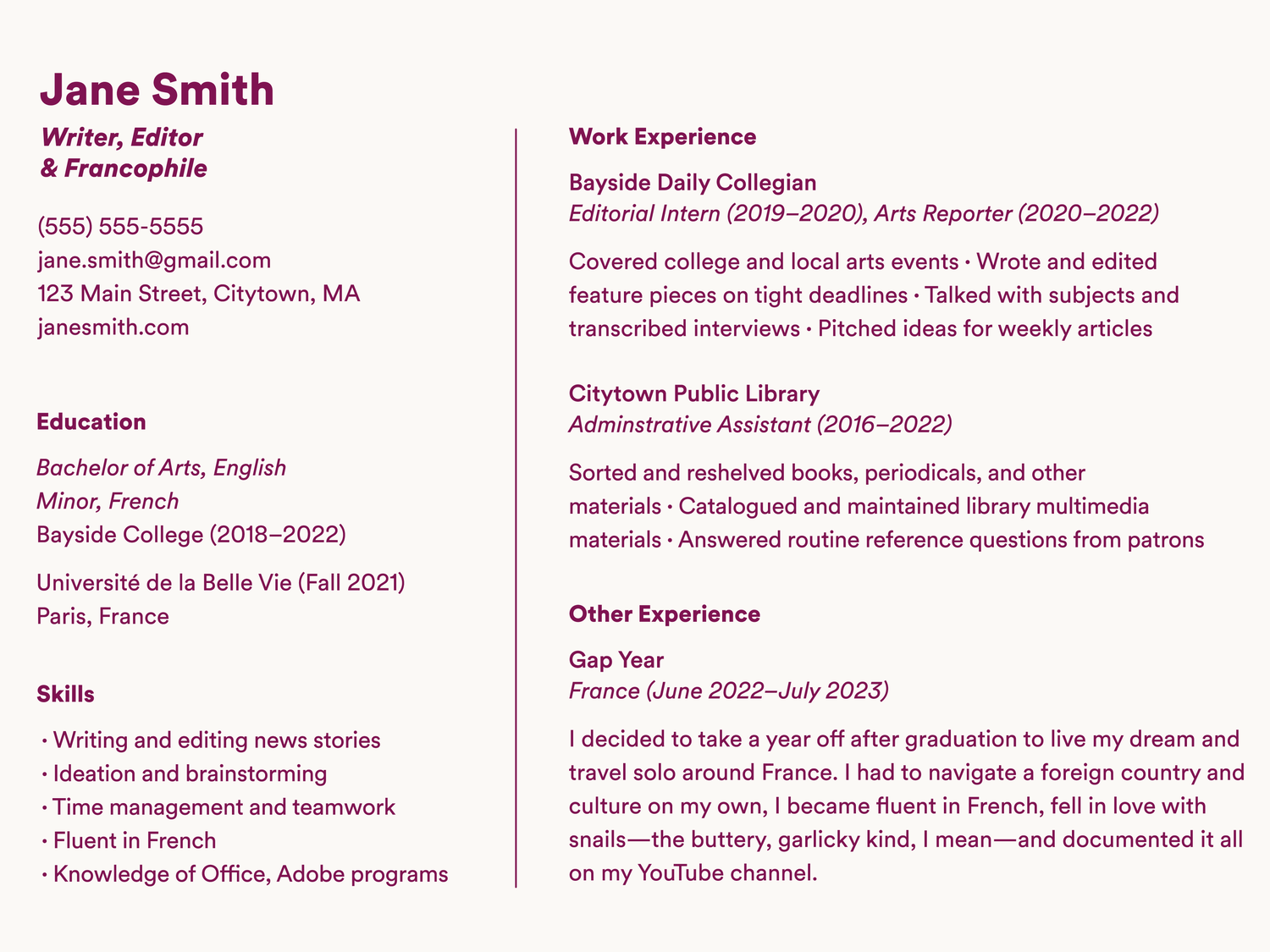 How to List Travel on Your Resume | EF Ultimate Break