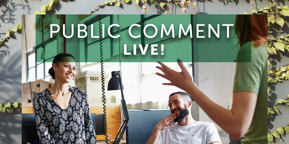 Public comment live! | Webcasts | WELL International WELL Building ...