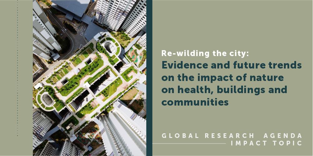 Re-wilding the city: Evidence and future trends on the impact of nature ...