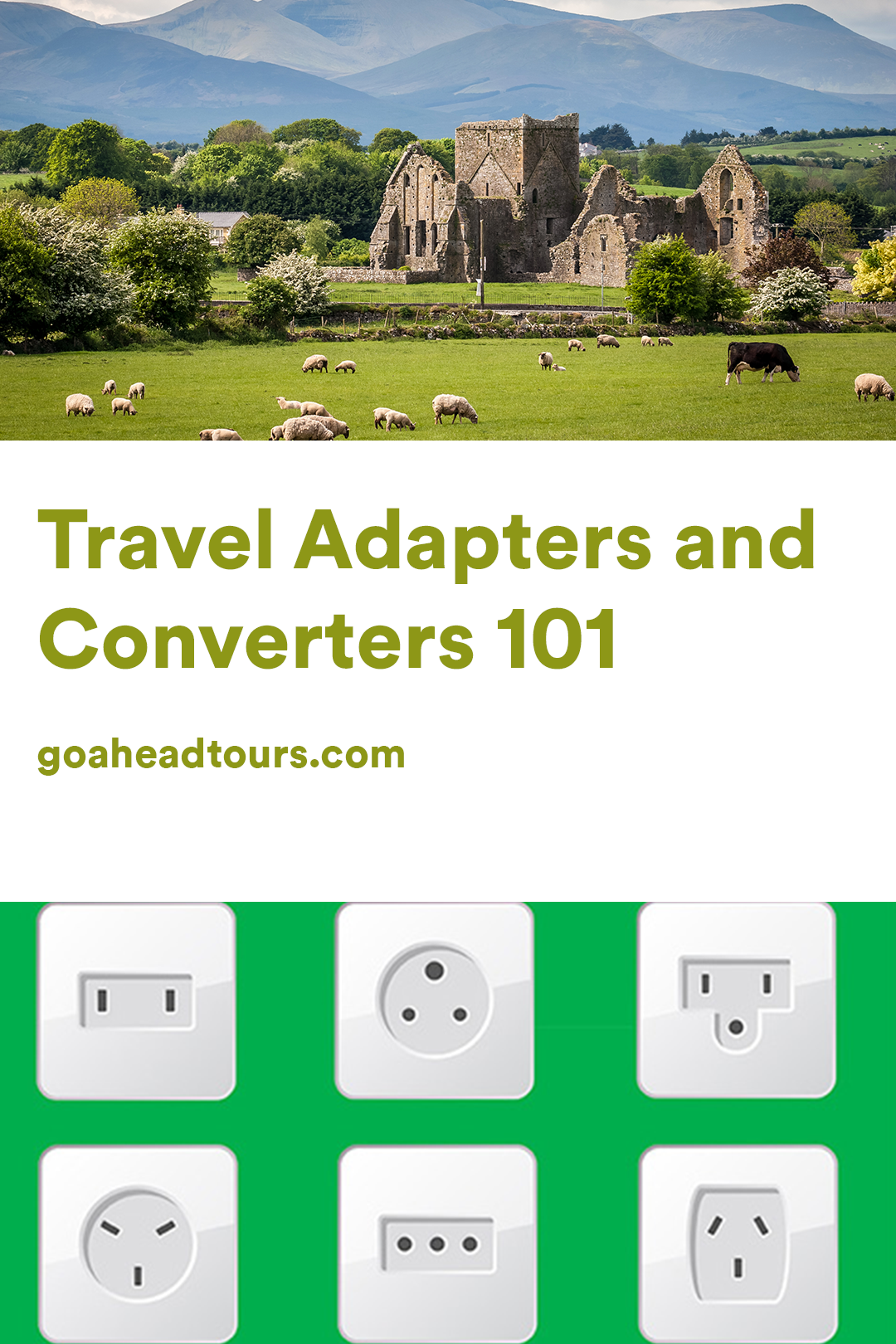 Travel Power Adapter & Voltage Converter Guide | EF Go Ahead Tours