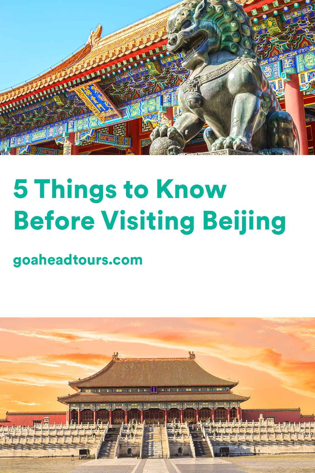 5 Things to Know Before You Visit Beijing | EF Go Ahead Tours