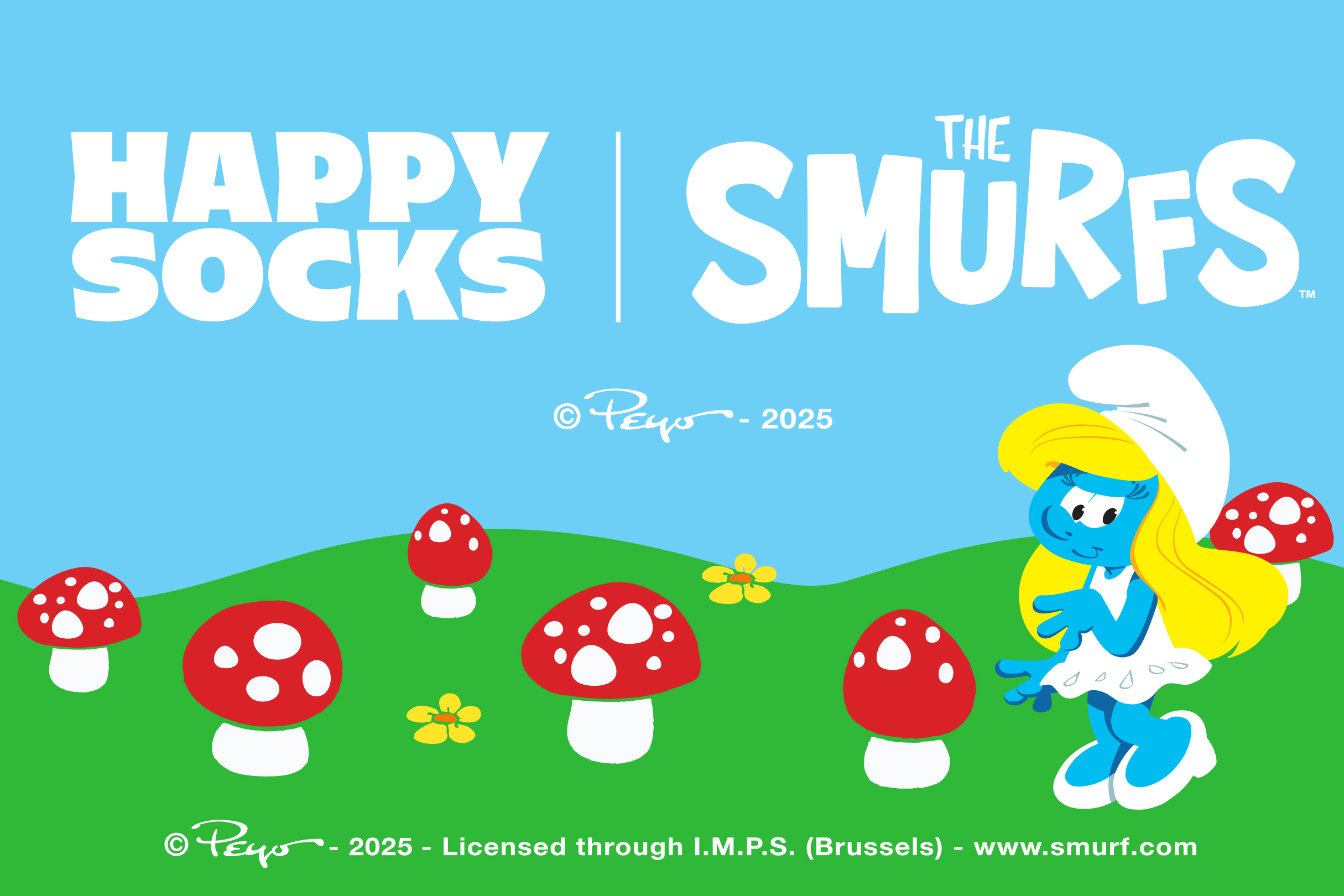 Happy Socks x The Smurfs | Happy Socks UK