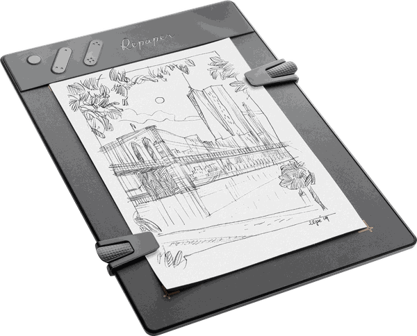 Repaper : the best drawing tablet with pen on paper