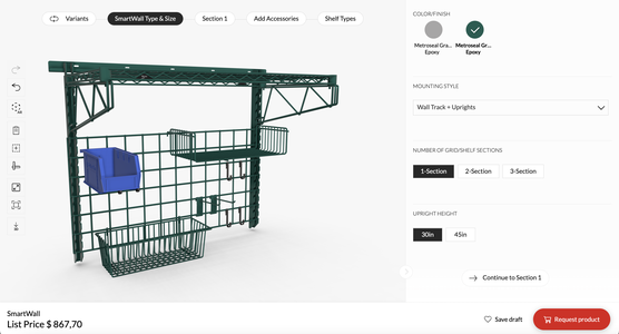 Roomle Full-logic Configurator
