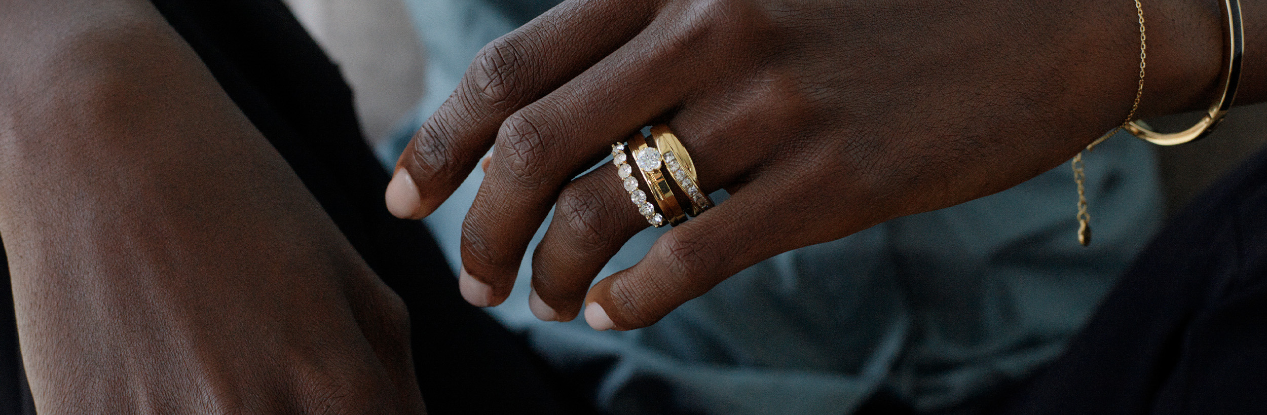 Stackable rings from Edblad