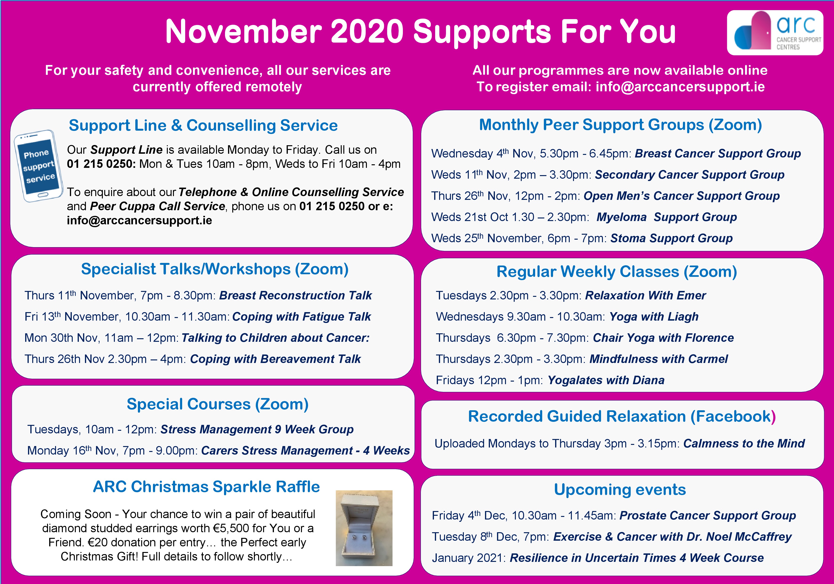 Counselling | ARC Cancer Support