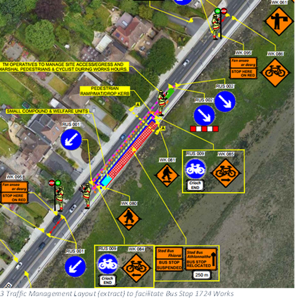 Upcoming works on the Clontarf Road between the junction of Dollymount ...