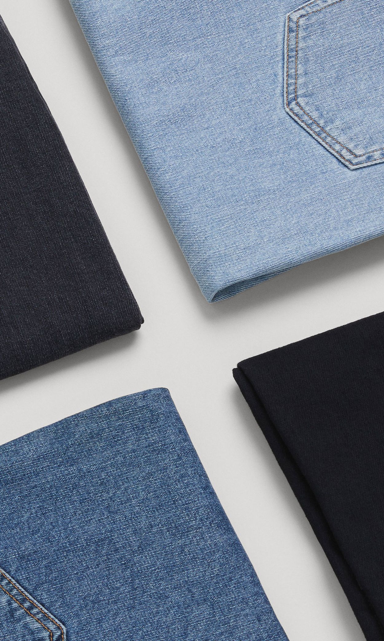 Women's Jeans | Washed, Bleached & Black Denim - ASKET