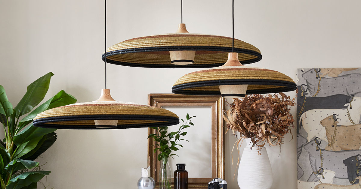 Natural Material Lighting | Lights.ie