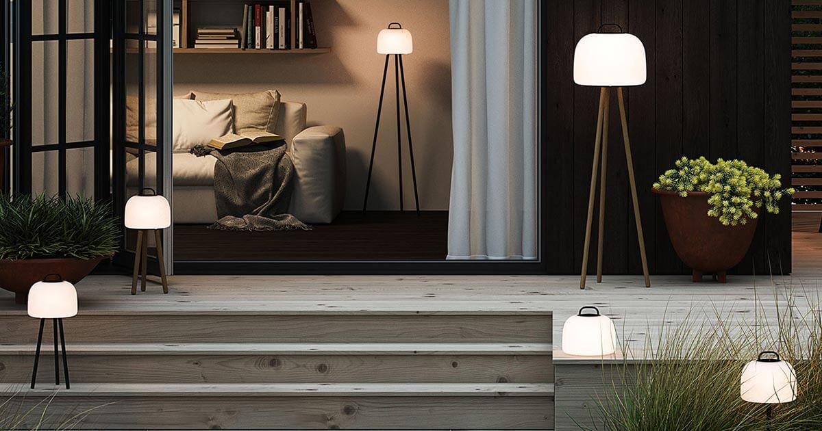 Idées pour l'éclairage de la terrasse lumière | Luminaire.fr