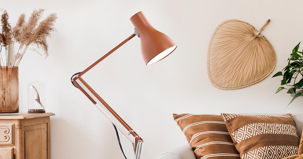 Lamper og belysning i jordfarger | Lampegiganten.no