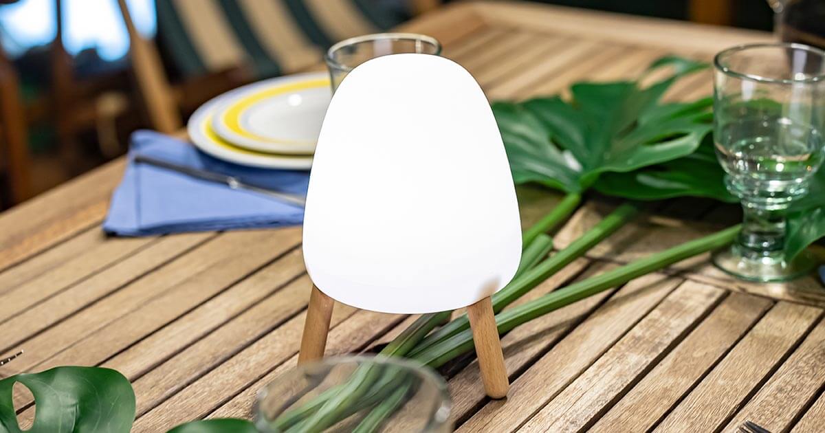 Outdoor Tischlampe Akku Aldi