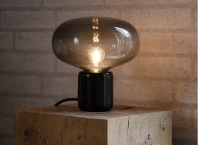 Smoked Glass Lamps & Smoked Glass Lights | Lights.co.uk