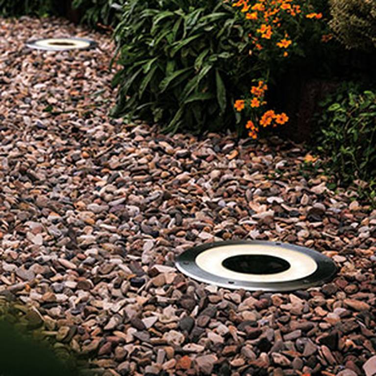 Grondspots voor buiten - ook voor de tuin, oprit of terras | Lampen24.be