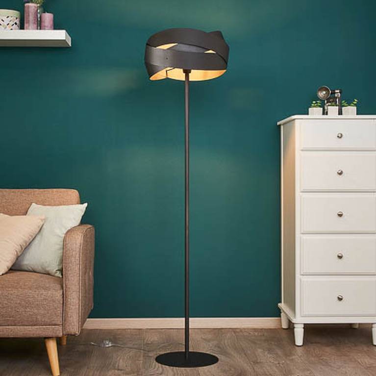 Black Floor Lamps & Black Standing Lamps | Lights.co.uk