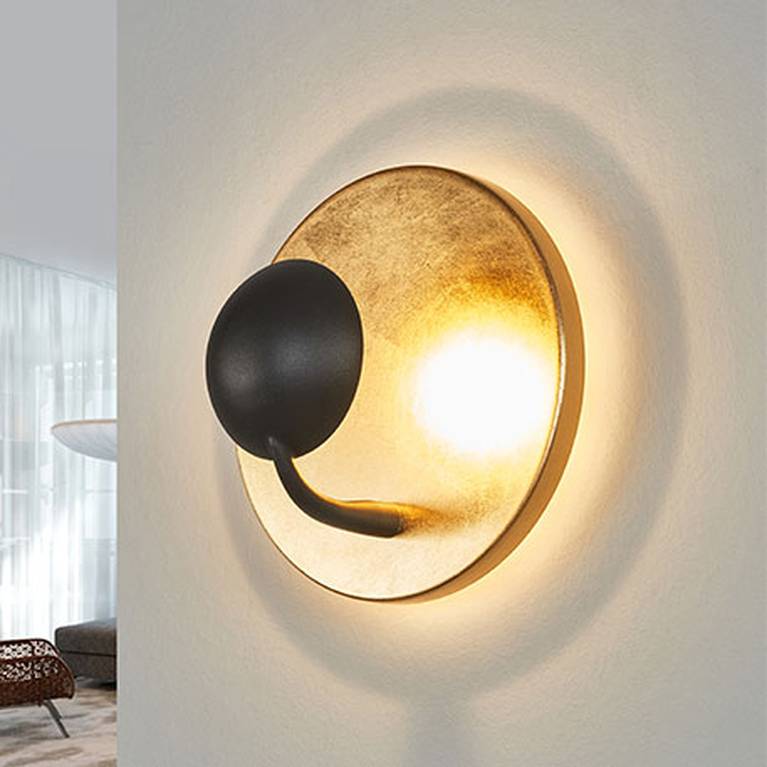 Kinkiety złote i lampy ścienne z mosiądzu i złota | Lampy.pl