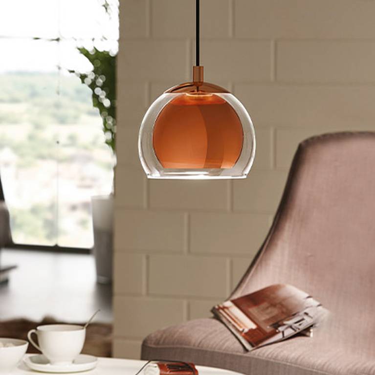 Copper Pendant Lights & Copper Hanging Lights | Lights.co.uk