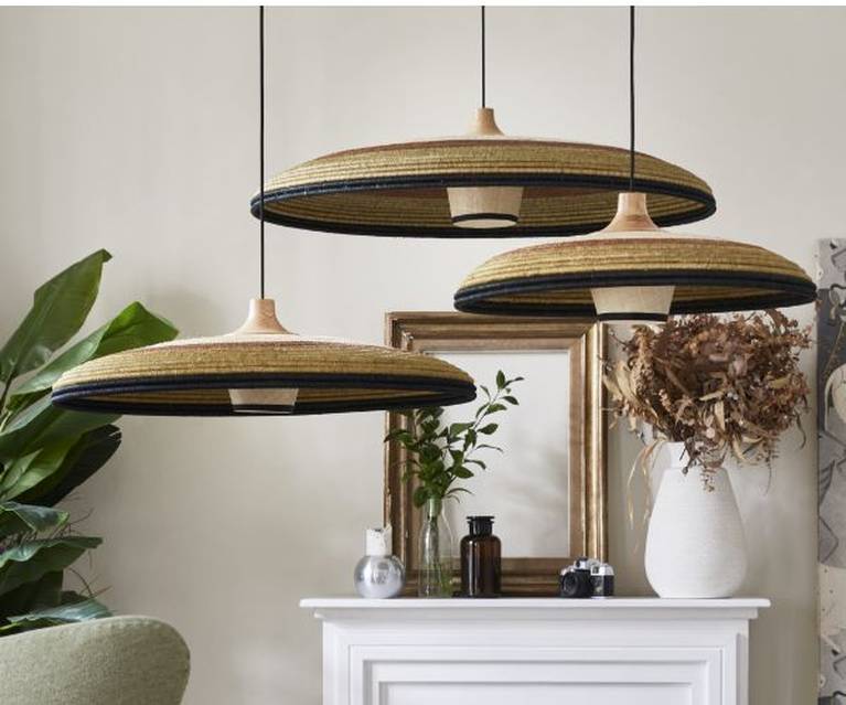 Natural Material Lighting | Lights.co.uk