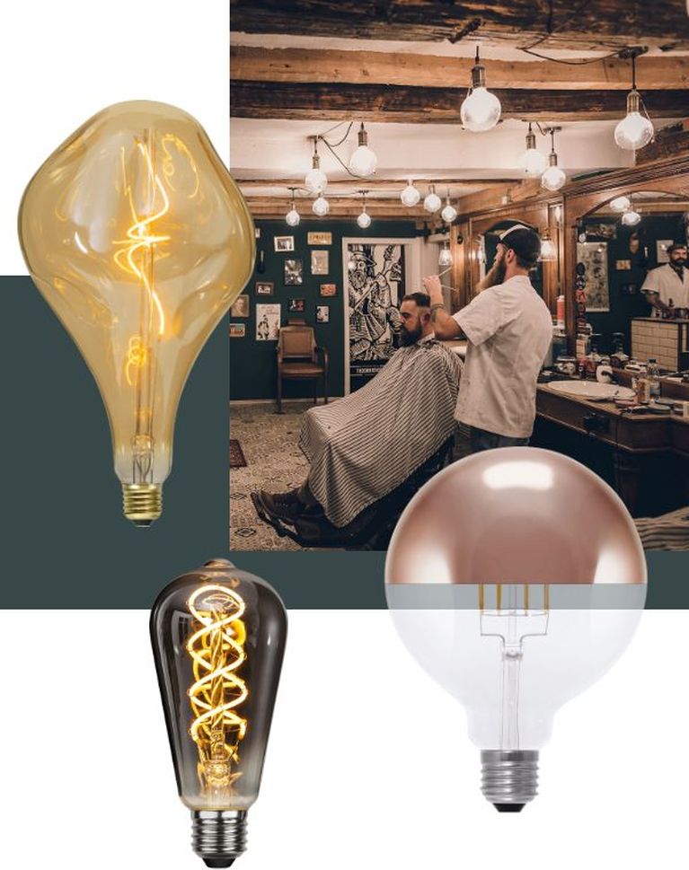 Vintage světla - stropní, stolní a stojací lampy