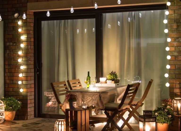 Idées pour l'éclairage de la terrasse lumière | Luminaire.fr
