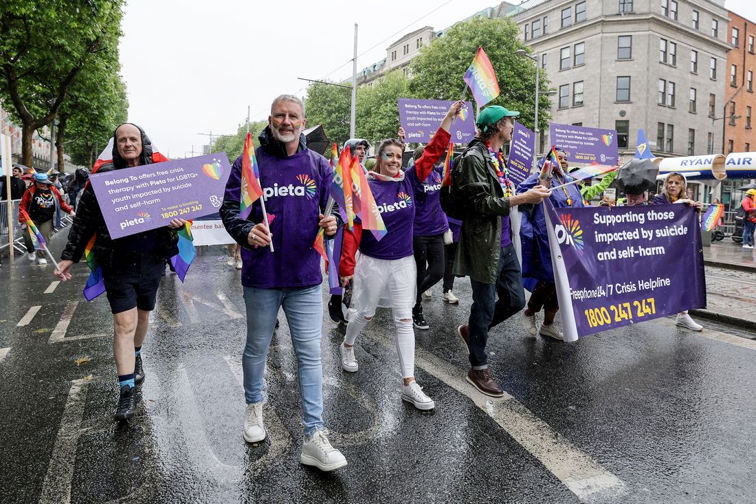 Pieta Team at Dublin Pride
