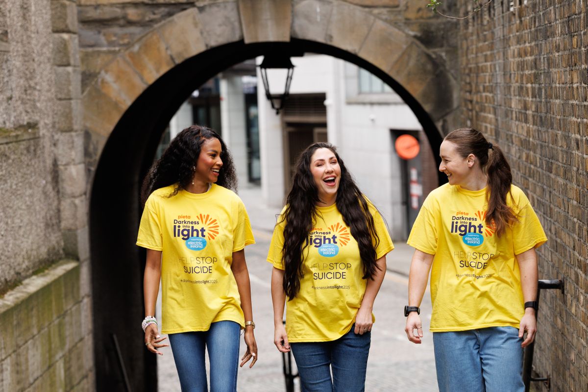 Pieta and Electric Ireland Launch Darkness Into Light 2025 | Pieta