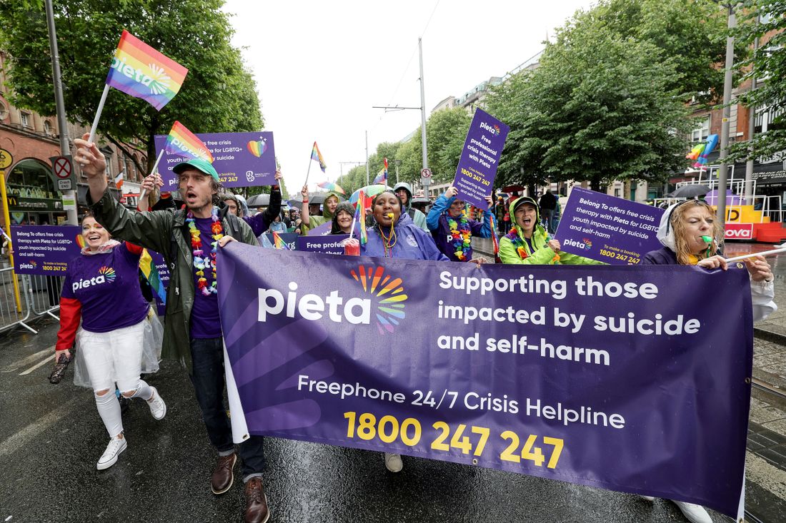 Pieta Team at Dublin Pride