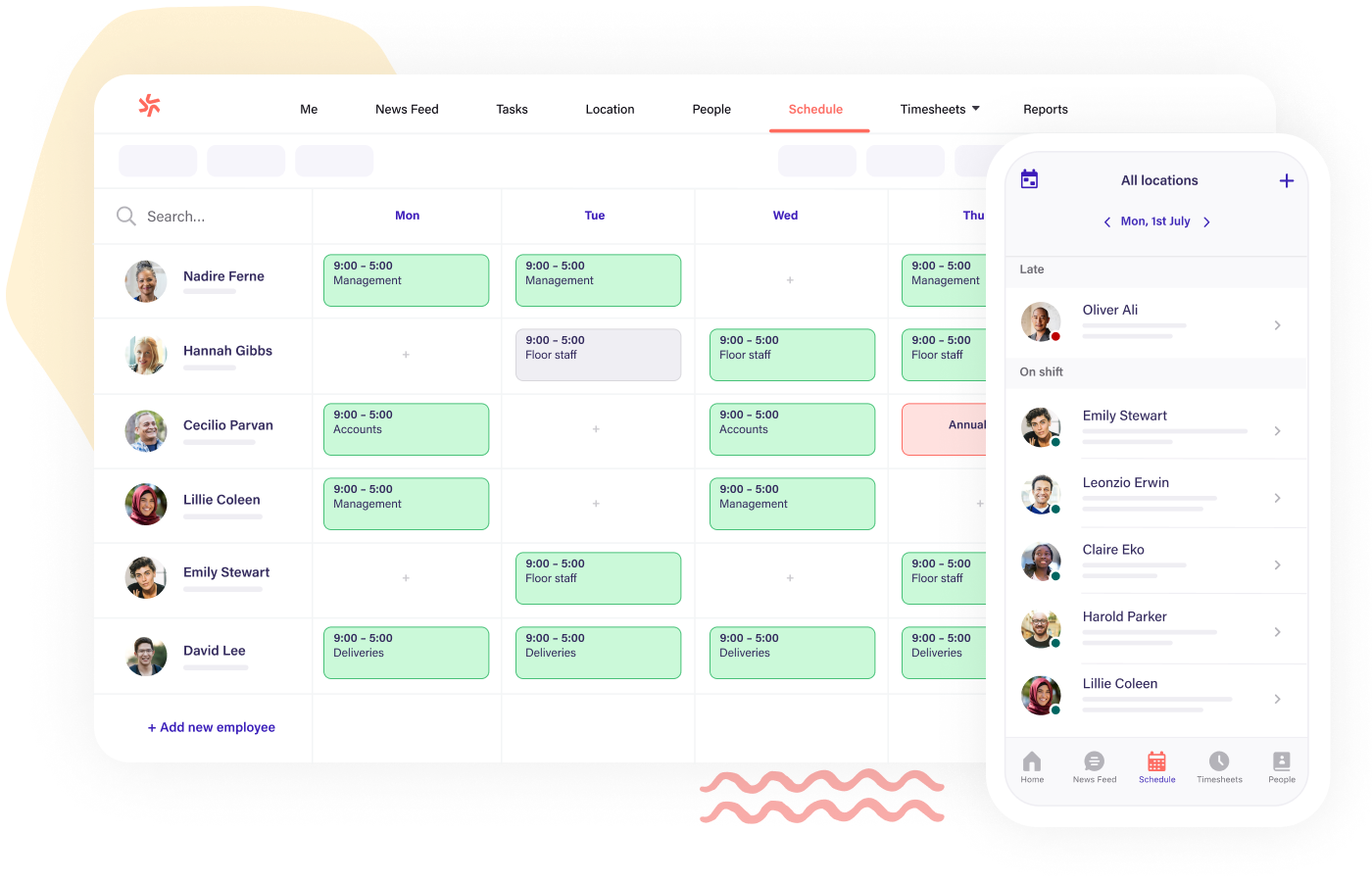 Online Rota Software The Best Staff Rota App Deputy UK