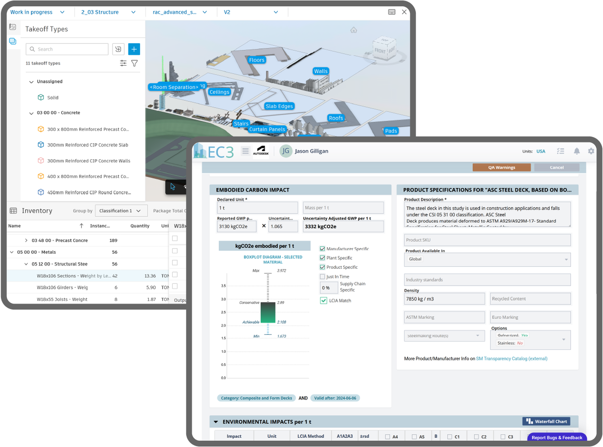 Construction Sustainability Software | Autodesk Construction Cloud